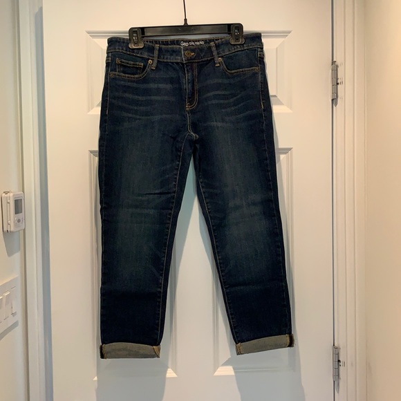 GAP Factory | Jeans | Gap Factory Dark Girlfriend Jeans | Poshmark